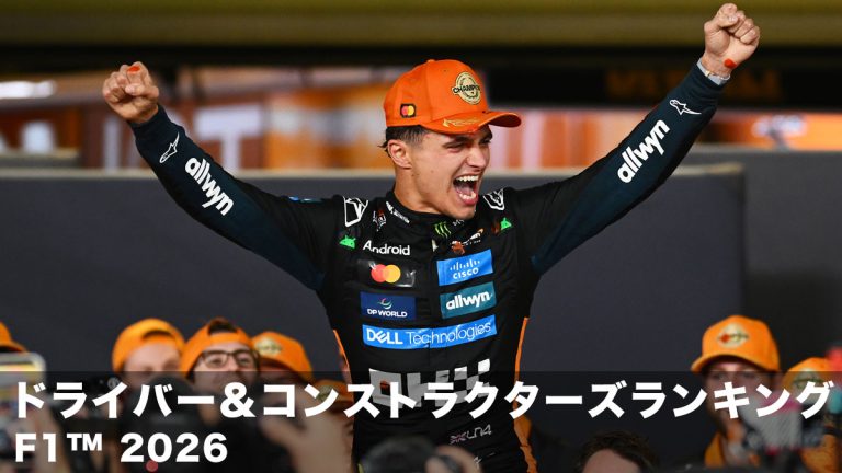 【F1™︎ 2026】ドライバー＆コンストラクターズランキング｜FOD INFO MOTOR SPORTS ｜ フジテレビ公式情報サイト